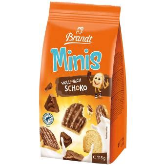 Brandt Minis Vollmilch Schoko 115g | Online kaufen im World of Sweets Shop