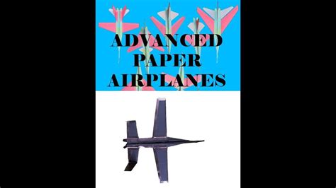 Advanced Paper Airplane Assembly Example A 10 Rpaperairplanes
