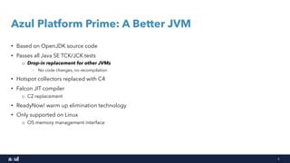 Better Kafka Performance Without Changing Any Code Simon Ritter Azul PPT