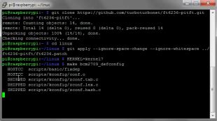 Pi PiTFT And Bluetooth Revisited With Latest Raspbian TurboTurbo