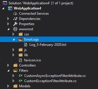 Exception Filter In ASP NET CORE MVC Tutexchange