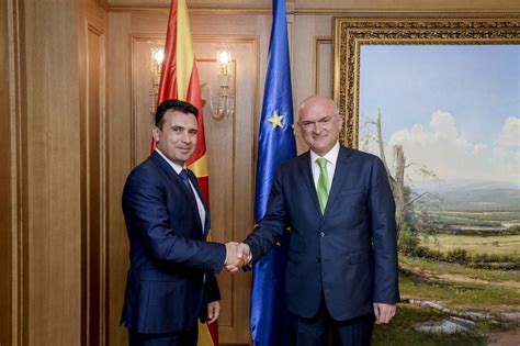 Средба на премиерот Заев со претседателот на бугарскиот Парламент Главчев Местото на Македонија