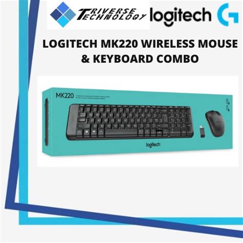 Logitech Wireless Keyboard Mouse Combo MK With Advanced GHz Wireless Compact Design