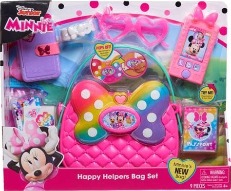 Best Buy Just Play Minnie Happy Helper Bag Set 89360 Juguetes Minnie