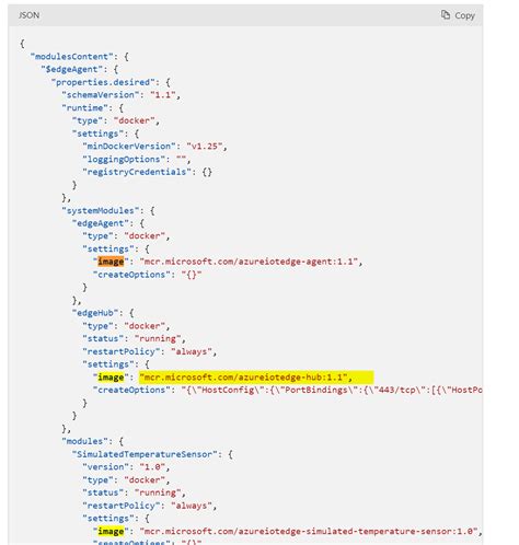 Container To Iot Edge Device With Visual