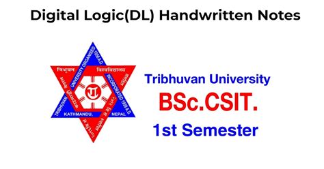 Digital Logicdl Handwritten Note
