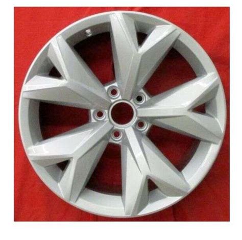 Dirty, Dicastal Volkswagen OEM Silver Wheel Rim 18" x 8", 5 x 4.5" Bolt ...
