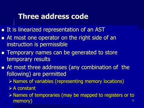 ppt intermediate code generation powerpoint presentation free download id 4703103
