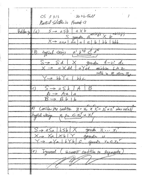 Hw Sol Homework Solutions CS Studocu