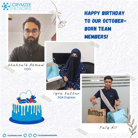 Crymzee Networks Pvt Ltd On Linkedin Octoberborn Happybirthday Crymzeenetworks