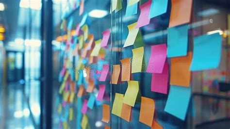 A Creative Brainstorming Session For Career Rethinking With Post It