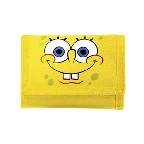 Wallet Trifold Face Spongebob Squarepants Imagine Factory