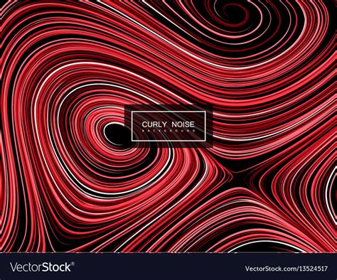 Abstract Artistic Curl Background Royalty Free Vector Image
