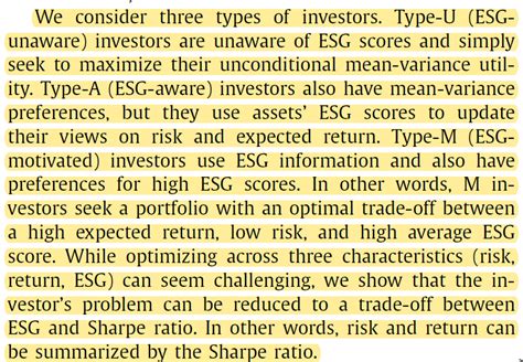 Esg And Institutional Investment