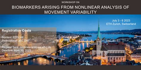 Registration Now Open Workshop On “biomarkers Arising From Nonlinear