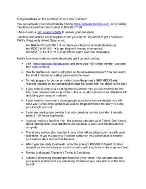 Fillable Online How To Activate Your New Tracfone Step By Step Guide 2023 Fax Email Print