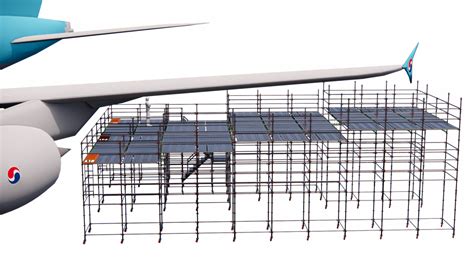 항공기 점검용 시스템비계 주오굿