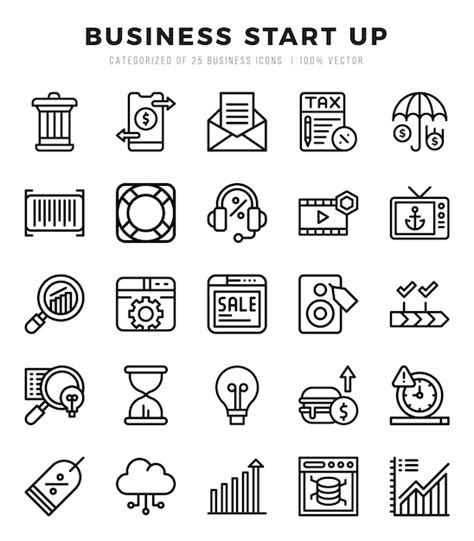 Premium Vector Project Management Icons Bundle Lineal Filled Style Icons Vector Illustration