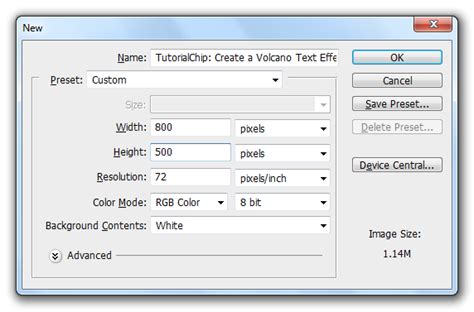 How To Create A 3d Volcano Text Effect In Photoshop Tutorialchip