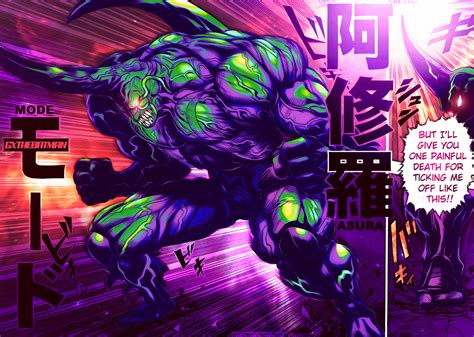 I Colored Carnage Kabutos Asura Mode Ronepunchman