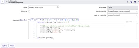 Create A Custom Related List In ServiceNow