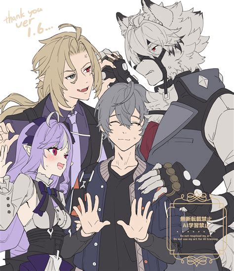 Wise Von Lycaon Vivian And Hugo Vlad Zenless Zone Zero Drawn By Doseisanbl Danbooru