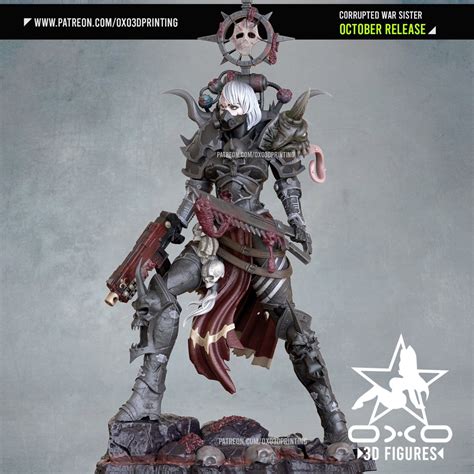 Corrupted War Sister Sfwnsfw 18 112 Scale Dungeon Master Minis