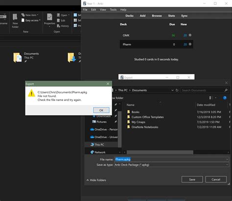 Unable To Export Ranki