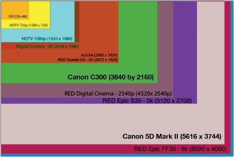 Dslr Sensor Size Comparison Chart Ponasa