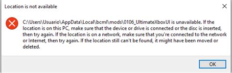 bcml location is not available r cemupiracy