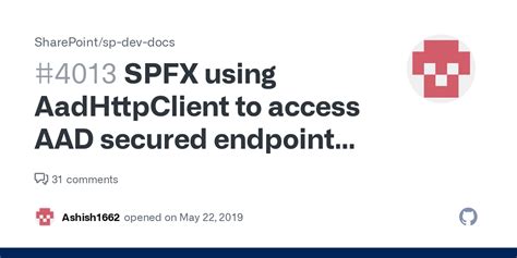 Spfx Using Aadclient To Access Aad Secured Endpoint Not Working On