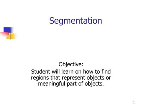 Region Splitting And Merging Technique For Image Segmentation Pdf Geography Science