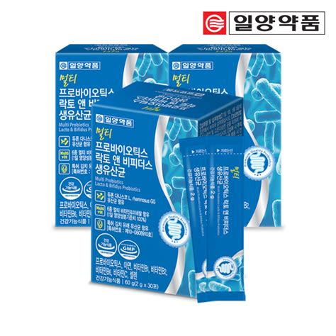일양약품 멀티 프로바이오틱스 락토바실러스 비피더스 유산균 30포 임산부 어린이 티몬