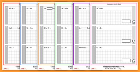 Year 3 Arithmetic Classroom Secrets Classroom Secrets