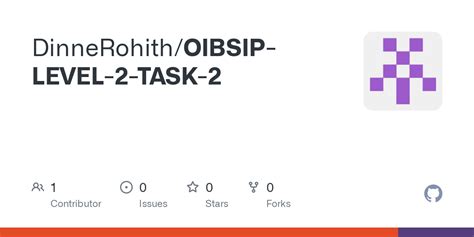 github dinnerohith oibsip level 2 task 2