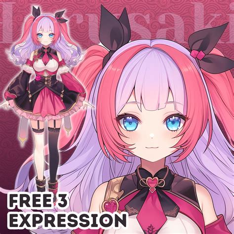 Custom Full Body Vtuber Model Vtuber Live2d Model Live2d Model FULLY RIGGED Twitch Streamer