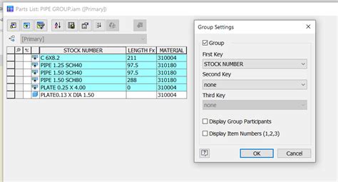 Solved Bom Group And Combine Total Autodesk Community
