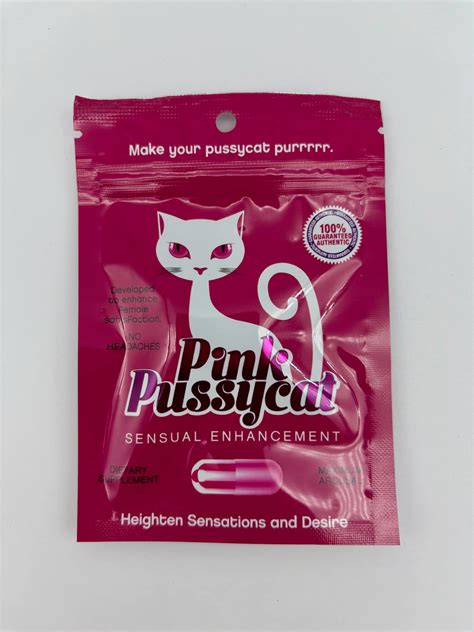 Pills Pink Pussycat Female Pill The Backroom Boutique Online Store