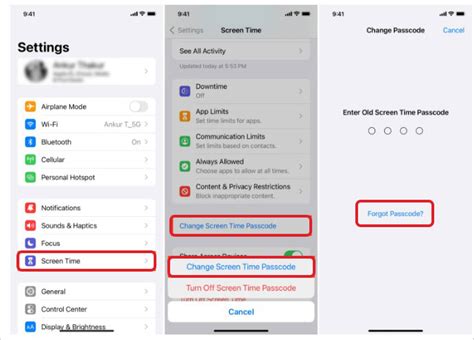 How To Reset Forgot Screen Time Passcode After 10 Failed Attempts