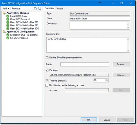 Dell Bios Update With Sccm And Dell Command Configure 4sysops