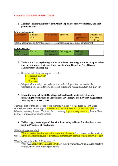 Chapter 1 Learning Objectives Chapter 1 Learning Objectives 1 Describe Factors That Impact
