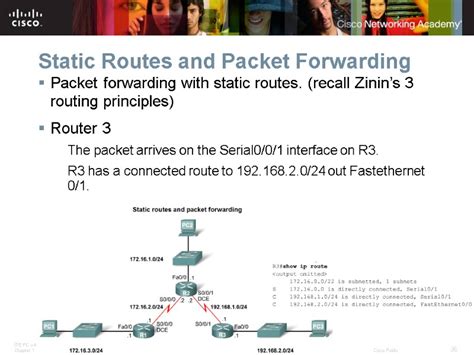 static routing routing protocols and concepts chapter