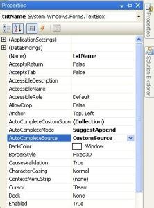 How To Implement Autocomplete Textbox From Database In Windows Forms Application