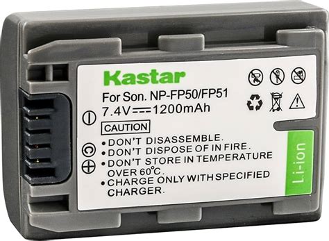 Sony Np Fw50 Battery Battery For Sony Np Fp30 Np Fp50 Np Fp51 Npfp60 Np