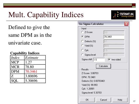 Ppt Statistical Tools For Multivariate Six Sigma Powerpoint Presentation Id 250950