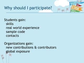 POSSCON GSoC GCI Presentation ODP Web Development Internet