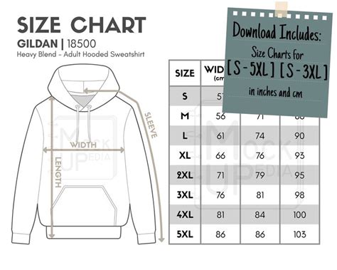 Sweatshirt Decal Size Chart Shop On Pinterest