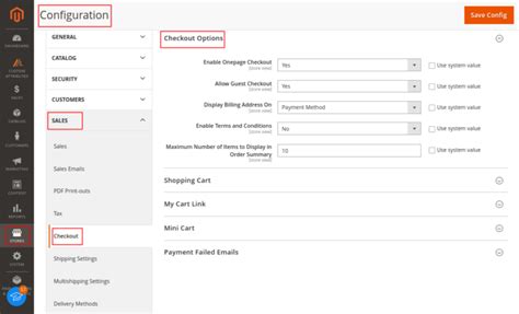 How To Configure Checkout Options In Magento Magecurious
