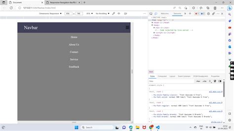 GitHub Vipinkm Responsive Navigation Bar