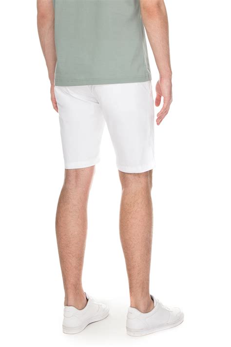 Мужские белые шорты Karl Lagerfeld 681890.256813;10 — Ultrashop